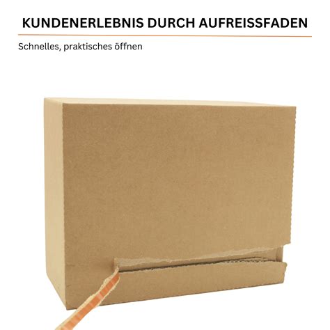 Kartons Versand Paket Falt Karton Verpackung Schachtel Box