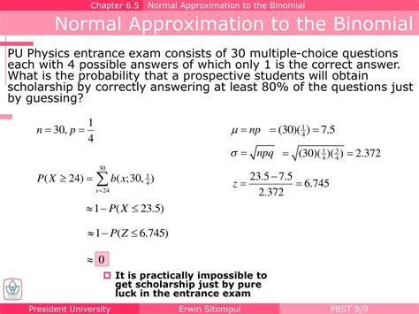 ppt normal approximation to the binomial powerpoint presentation free download id 6330373