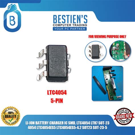 LI ION BATTERY CHARGER IC SMD LTC4054 LTH7 SOT 23 4054 LTC4054ES5
