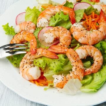 Deliciosa Ensalada De Gambas Con Lechuga Comedera Recetas Tips Y