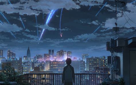 Anime Sky K Night Wallpapers Wallpaper Cave