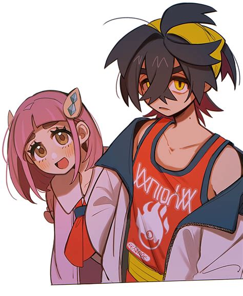 Kieran And Lacey Pokemon And 1 More Drawn By Tisanntisyou Danbooru