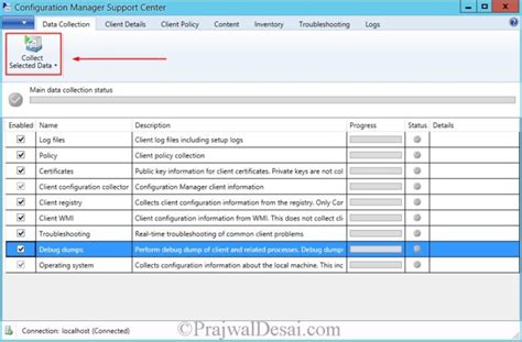 Install And Use SCCM Support Center Tool For Troubleshooting