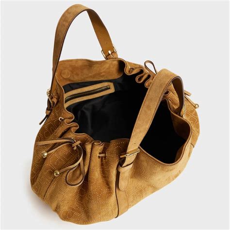 Sac Gerard Darel Le H Logo All Over Cuir Dys Y