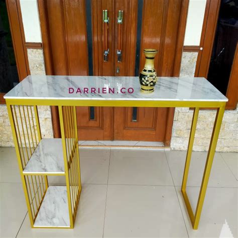 Jual Meja Bar Minimalis Industrial Besi Shopee Indonesia