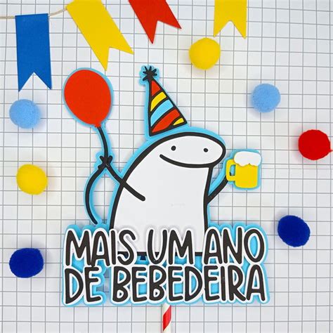 Arquivo De Corte Topo De Bolo Flork Cerveja Elo7