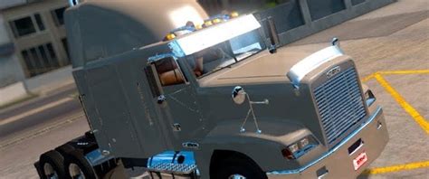 ats Freightliner FLD 120 Flat Top 1 34 x v 1 0 Trucks Mod für American