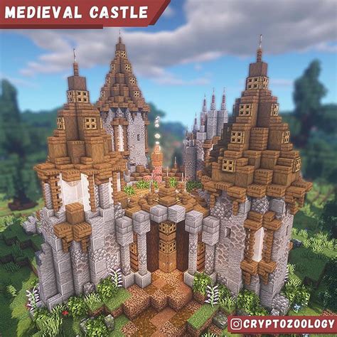How To Build A Cool Castle In Minecraft Builders Villa