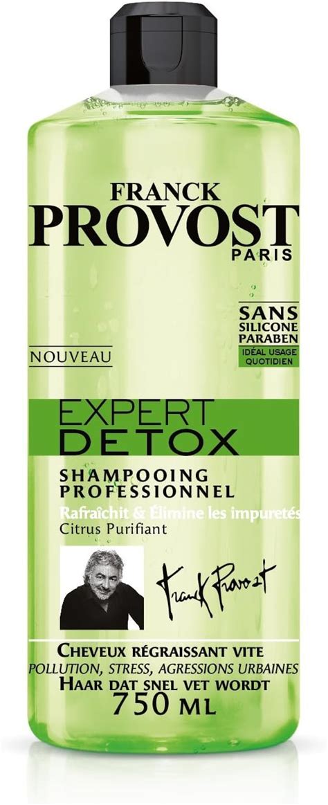 FRANCK PROVOST EXPERT DETOX Shampooing Professionnel Au Citrus 750 0 Ml
