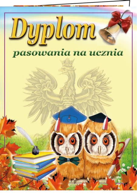 Dyplom Pasowania Na Ucznia C03 OLD Veda Szkola Pl