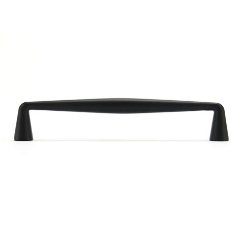 Czarny Uchwyt Meblowy Metalowy Cienki Prosty Linea