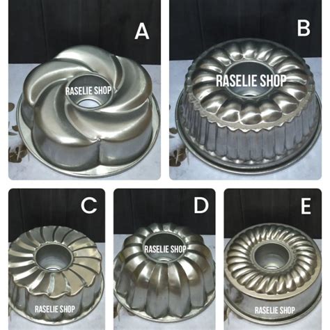 Jual Loyang PRESS Tulban Marmer Cake TEBAL Cetakan Aluminium Kue Bolu