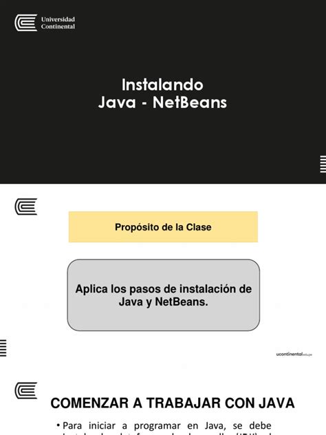 programacion ii semana2 sesion0 anexo instalando java netbeans pdf java lenguaje de