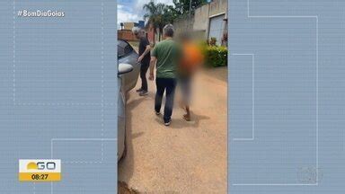 Bom Dia GO Homem é preso suspeito de agredir a companheira tapas