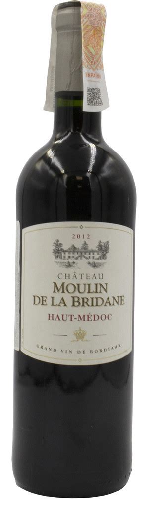 Вино сухое красное Chateau Moulin De La Bridane 0 75 л купить по лучшей