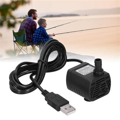 VBESTLIFE pompe d aquarium USB Mini pompe à eau USB submersible à