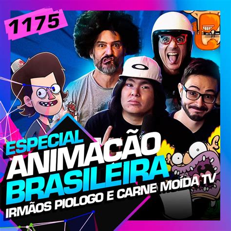 1175 ANIMAÇÃO BRASILEIRA IRMÃOS PIOLOGO E CARNE MOÍDA TV