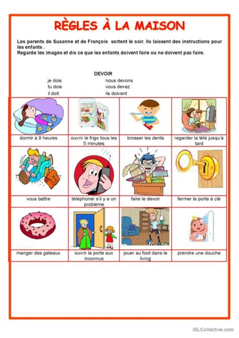 6 Modaux Français FLE fiches pedagogiques pdf doc