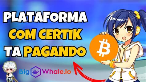 BIG WHALE RENDA PASSIVA PAGANDO NOVO NFT NUEVO NFT JOGO NFT
