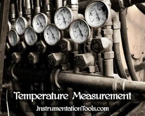 Temperature Measurement Instrumentation Tools