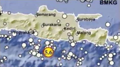 Gempa Bumi Terkini Di Pacitan Hari Ini Terasa Hingga Di Solo Selatan