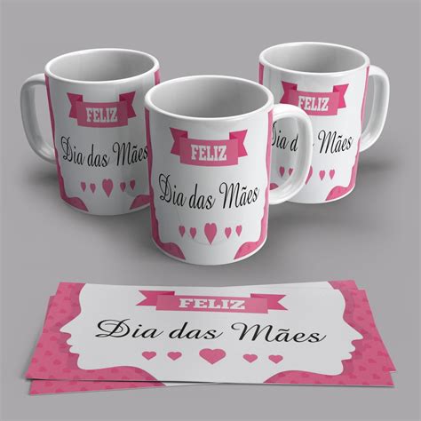 Caneca Feliz Dia das Mães Elo7 Produtos Especiais