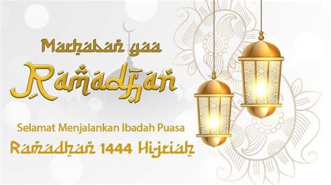 42 Poster Gambar Ucapan Ramadhan 2023 Cocok Dijadikan Status Facebook