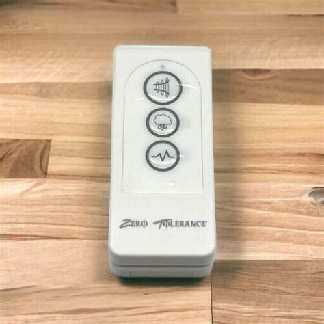 Zero Tolerance Rear Beauty Replacement Remote Control Controller White Ebay