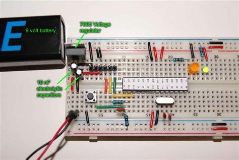 standalone breadboard arduino with atmega328 youtube
