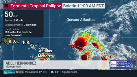 Tormenta Tropical Philippe Avanza Hacia Puerto Rico Videos De The