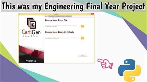Final Year Project Computer Science Python Tutorial Python 3