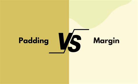 Padding Vs Margin What S The Difference With Table