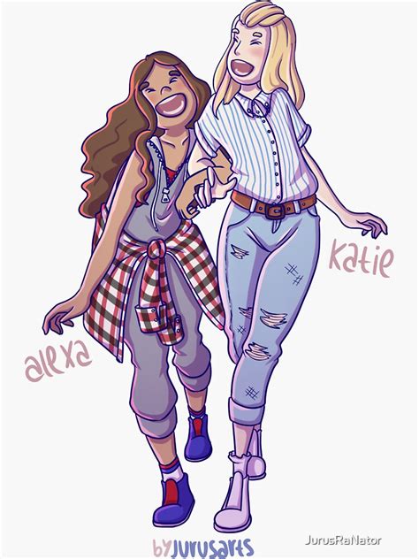 Alexa Katie Sticker For Sale By JurusRaNator Redbubble