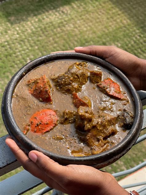 Placali sauce graine et djoumgblé Aujourd hui nous avons cuisiné la