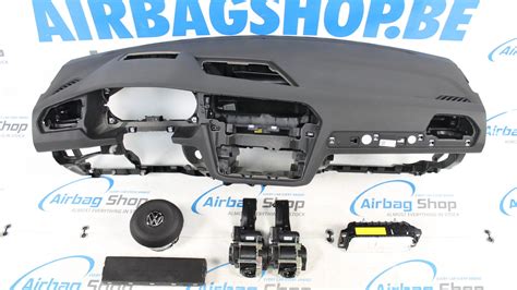 Airbag Set Dashboard HUD Black GTI Volkswagen Tiguan 2016