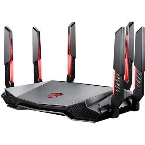 Msi Radix Ax Wi Fi Tri Band Gaming Router Networking