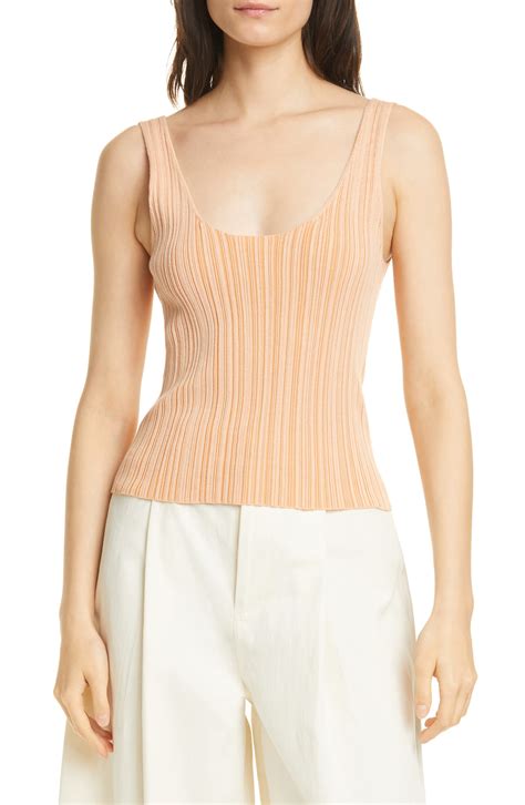 Vince Variegated Rib Tank Available At Nordstromrack Video In