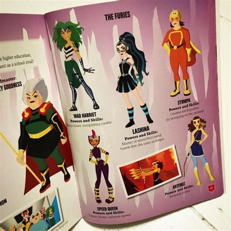Received My Own Copy Of ‘super Hero High School Yearbook From Dcsuperherogirls And Its Not