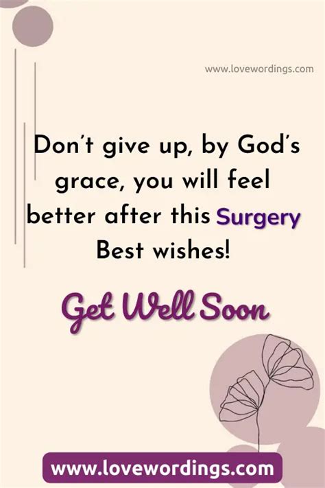 Best After Surgery Wishes Prayers And Quotes