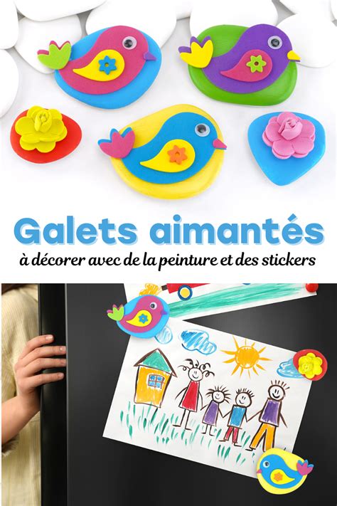 Au cours de cette activité les enfants vont peindre des galets en