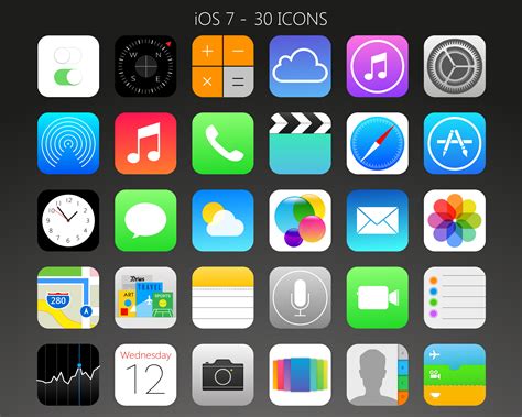 Ios Icons Png Ico By Evonyx On Deviantart