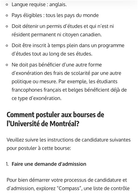 Les bourses de lUniversité de Montréal 2023 2024 au Canada