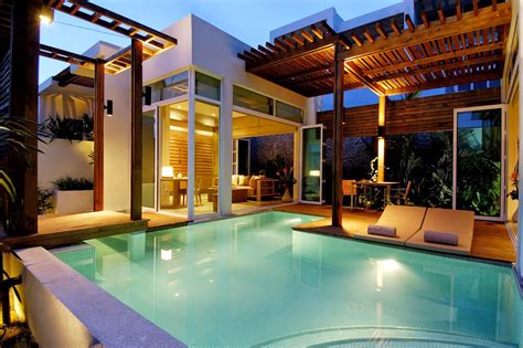 60 Desain Rumah Minimalis Ada Kolam Renang Desain Rumah Minimalis Terbaru