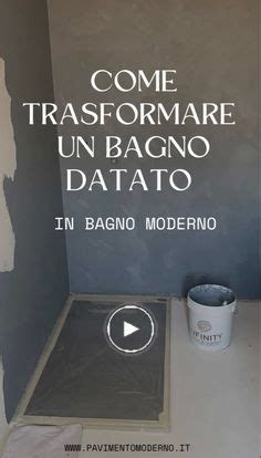 Da Antiquato A Bagno Moderno In Resina A Lugano Pavimento Moderno In