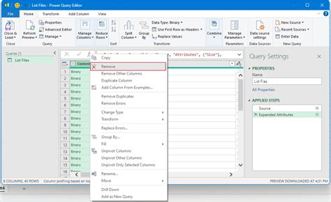 Power Query Get A List Of File Names From Folders And Sub Folders