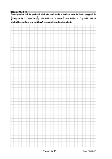 Egzamin ósmoklasisty MATEMATYKA Gazeta Współczesna