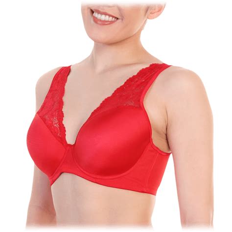 Morningsave 6 Pack Angelina Wired Padded D Dd Or Ddd Cup Bras With Lace Accent Straps