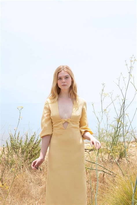 Elle Fanning Sexy In Vanity Fair September Photos Video