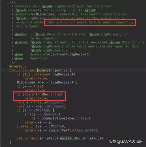 每天一擼~ ~ bigdecimal比較建議用compareto 每日頭條