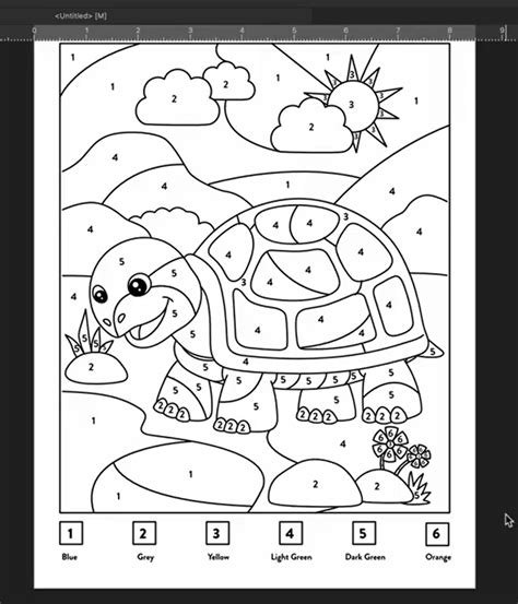 How To Create A Color By Numbers Book And Earn On KDP